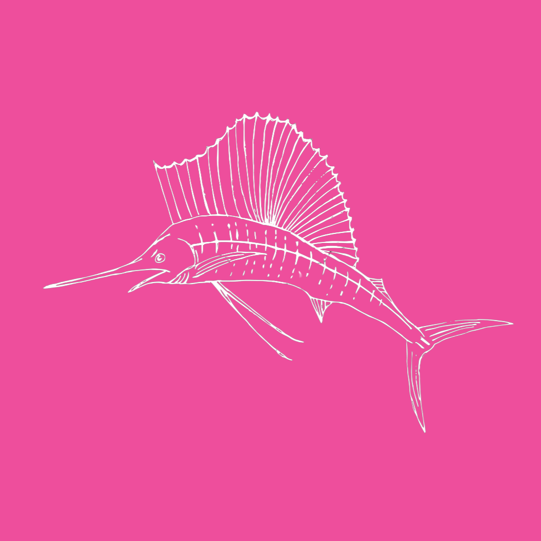 Ladies Love Pink — Billfish, Inshore and Offshore Release Flags